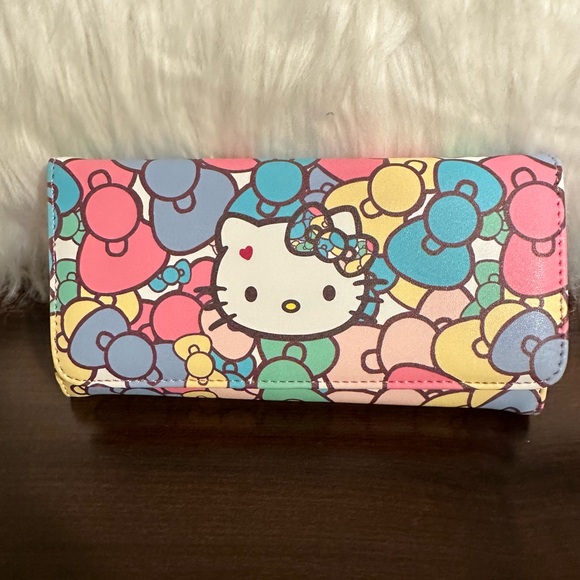 Sanrio | Bags | Nwt Hello Kitty Bifold Long Wallet | Poshmark